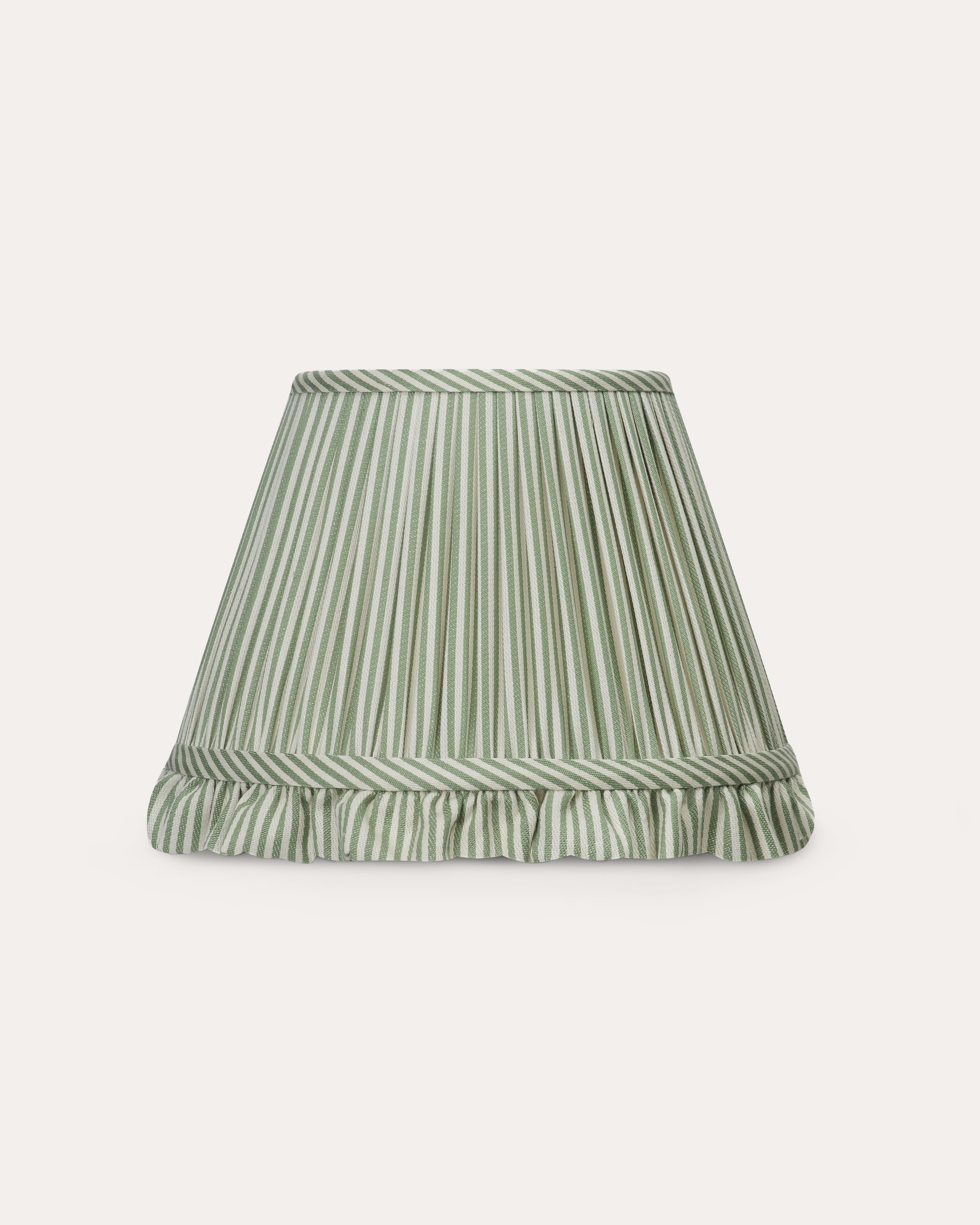 The Fine Stripe in Sage – Imogen Pope London